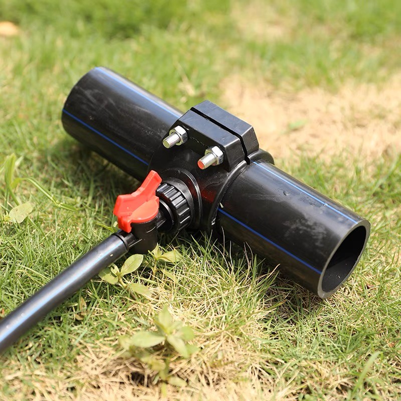 PE Compression saddle clamp Saddle Clamp for Water Pipe Coupling ...