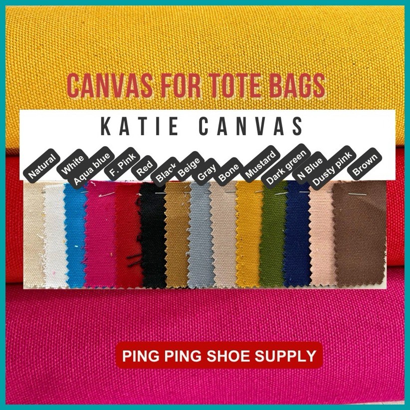 ∏ Katie Canvas Premium, Thick Katcha cloth for High end Tote Bags ...