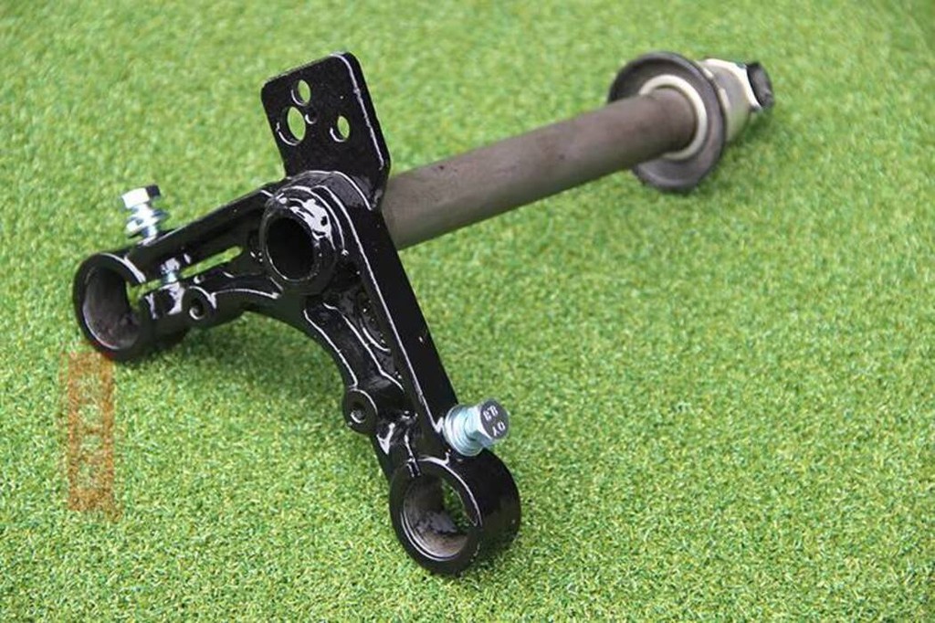 Motorcycle Jialing JH70 Upper and Lower Link Plate Steering Column ...