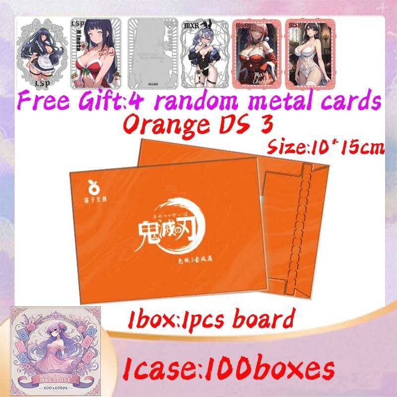 Newest 2025 Orange Demon Slayer Boards Nezuko Shinobu Japanese Anime ...