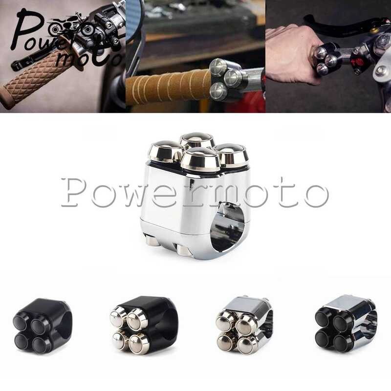 Universal 3 D 25Mm 22Mm Handlebar 4 Button M-Switches Moto Horn Light ...