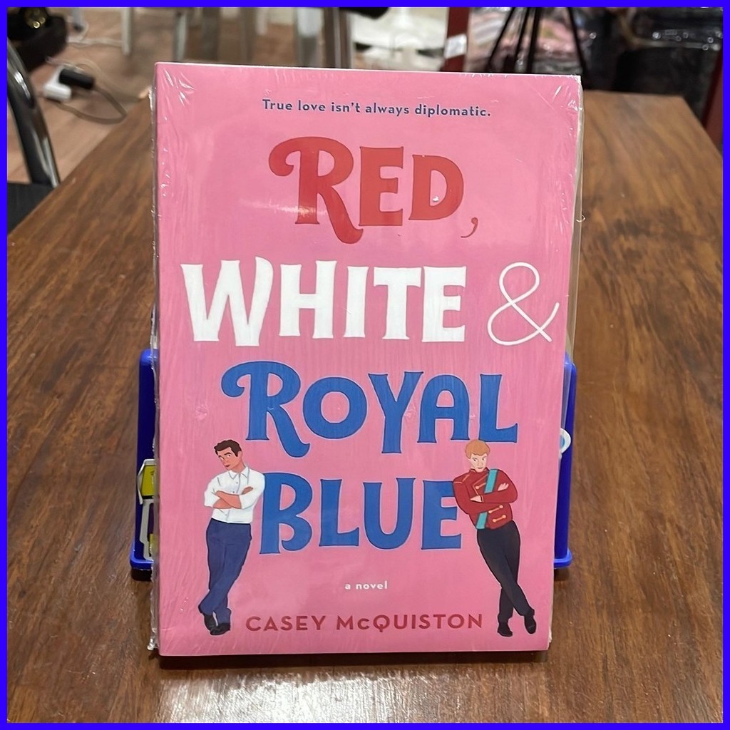 Red White Royal Blue by Casey Mcquiston with FREE Bookmark | Shopee ...