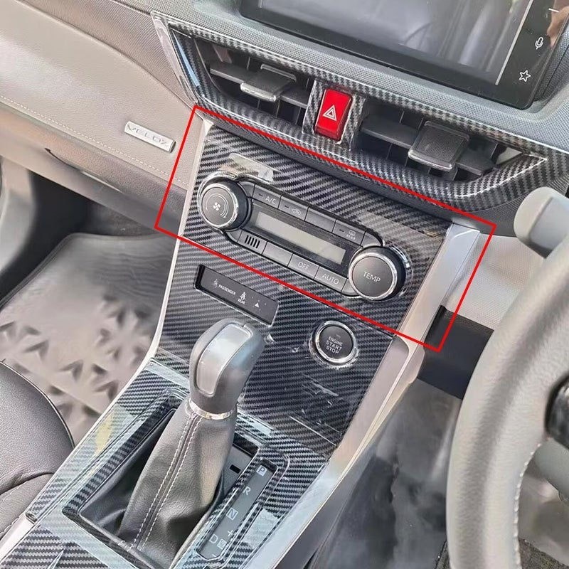XM Toyota Veloz 2022-2025 Air Conditioning Switch Panel Carbon Fiber ...
