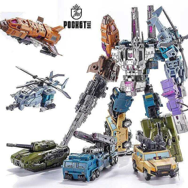 Pocket ☽ Toys Transformation Bruticus Pt05 Pt-05 Combination 5 IN 1 G1 ...