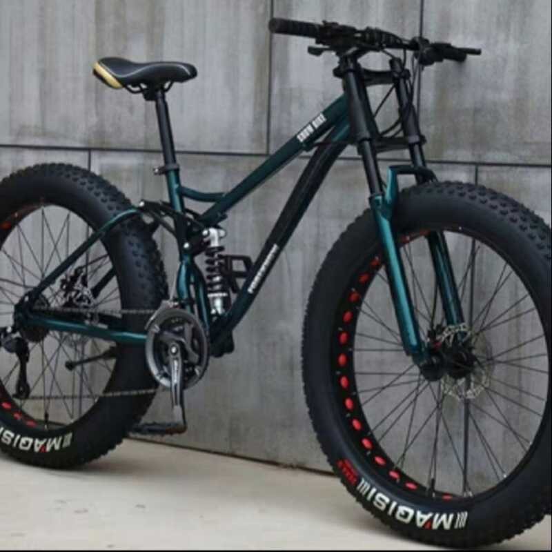 CLEARANCE sales Fat bike 26 full suspension mountain bicycle cycle ...
