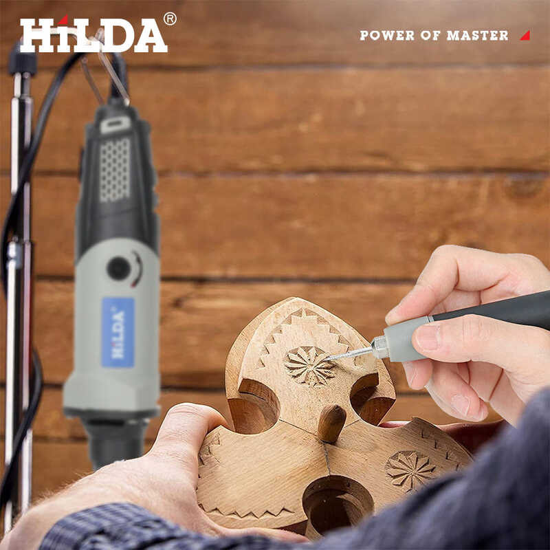 Electric HILDA Drill Rotary Tool Tools Variable Speed 400W Mini 6 ...