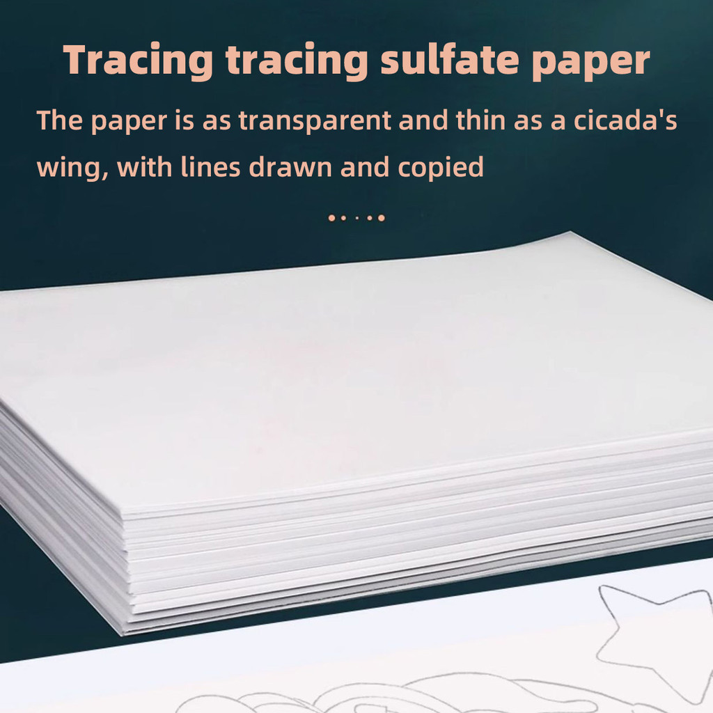 100Sheets Tracing Paper Bundle 55G A5/A4 Copy Paper For Engineering ...