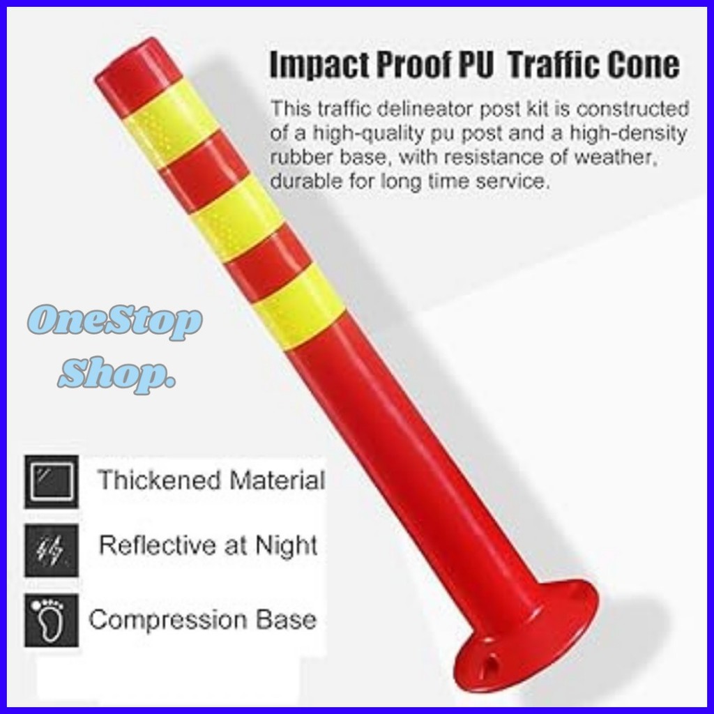 Traffic Posts for Road Safety and Parking Areas Made of EVA Plastic ...
