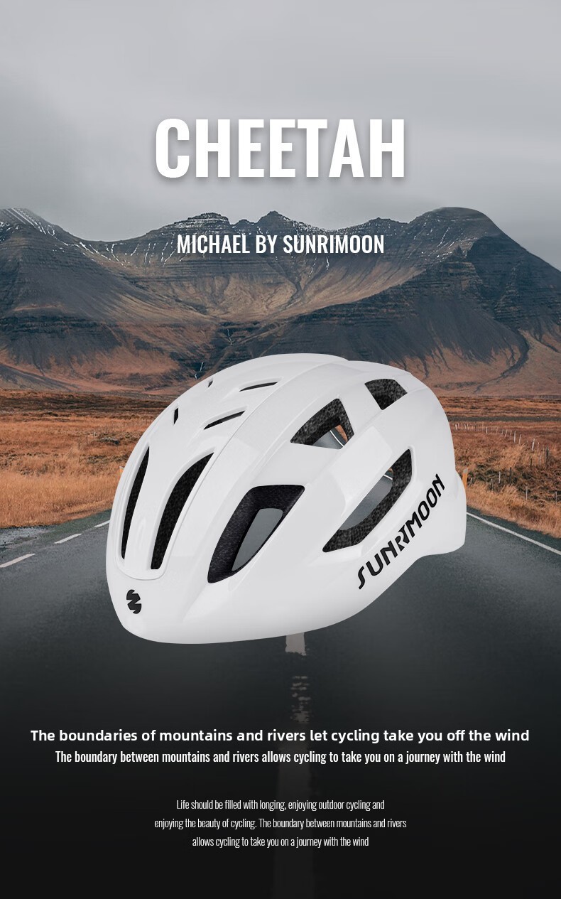 Sunrimoon Road Bike Cycling Helmet - Unisex Mountain Bike Integrated ...