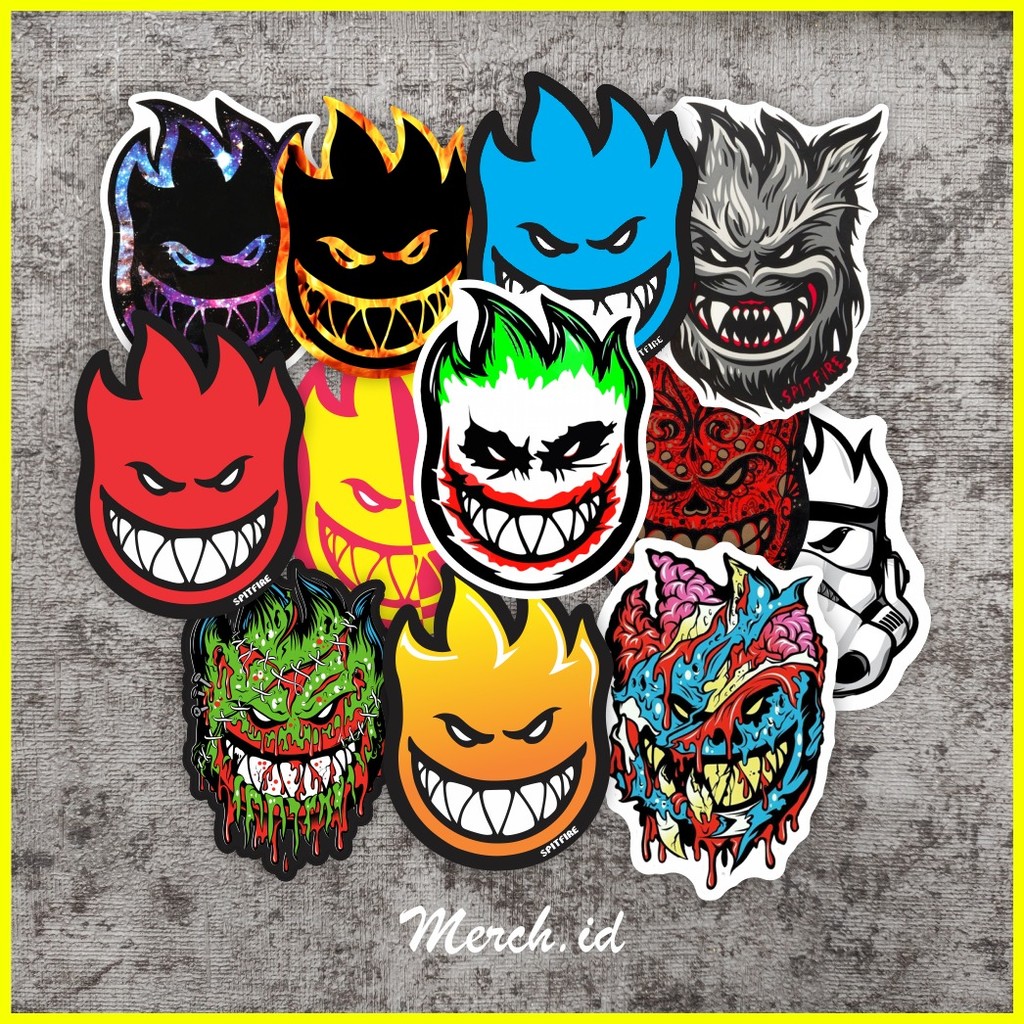 Spitfire Skate distro Sticker/Sticker pack | Shopee Philippines