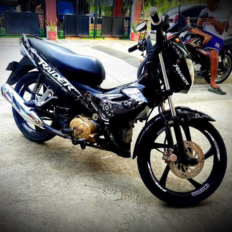 raider Suzuki j 115 fi Decals Stickers sier (circuit) () | Shopee ...