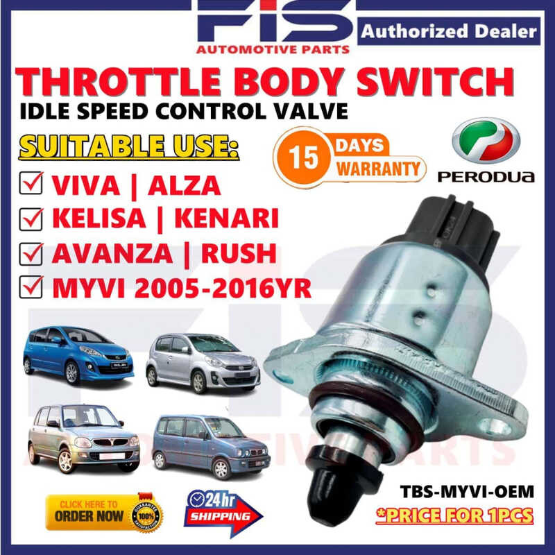 FIS Throttle Body Sensor Switch IDLE Speed Control Vae Perodua Myvi ...