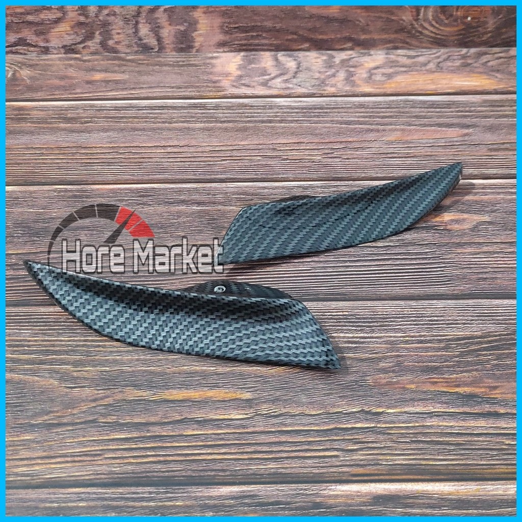 ๑ ∼ Winglet AEROX 155 2017 2018 2019 2020 CARBON WINGLET AEROX OLD Side ...