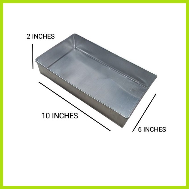 COD Rectangular Pan / Brownies Tray 1.75 Height | Shopee Philippines