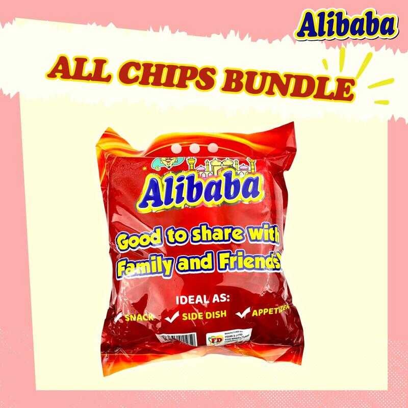 ALIBABA ALL CHIPS BAG BUNDLE (One OF EACH PRODUCTS PER Bag) Chips ...