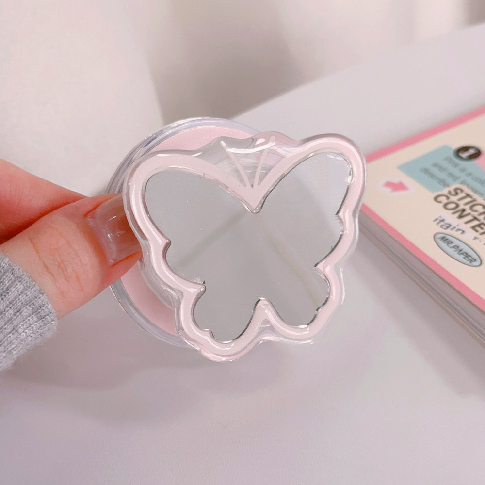 Cute Love Heart Star Mirror Magnetic Phone Holder Griptok Wireless ...