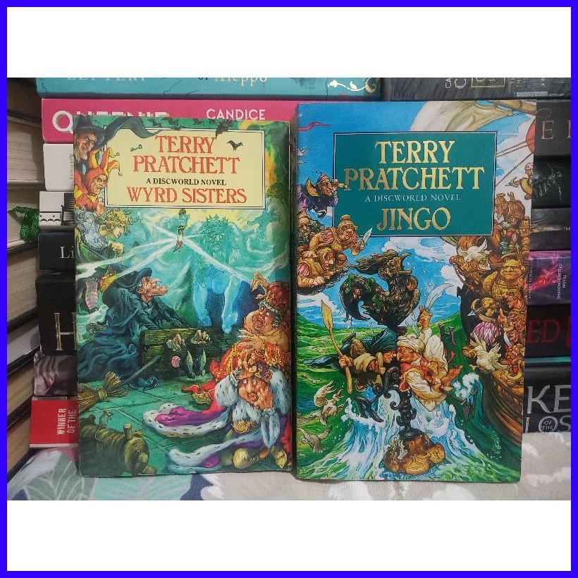 TERRY PRATCHETT DISCWORLD LIGHT FANTASTIC TRUCKERS SOURCERY WYRD ...