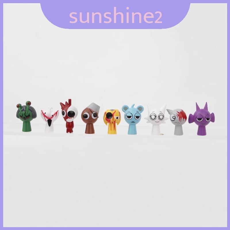 Sprunki Chibi Rhythm Box 48in1 Abs Blind Box Figures Collectors Set ...