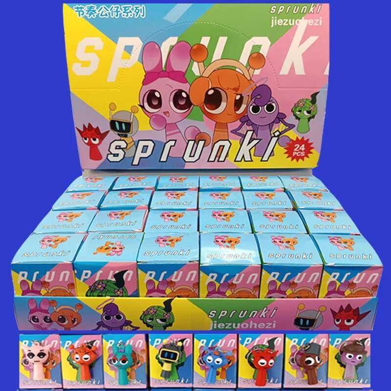 New 2025 HOT Sprunki Blind Box Set Cartoon Hot Games Collectible Doll ...