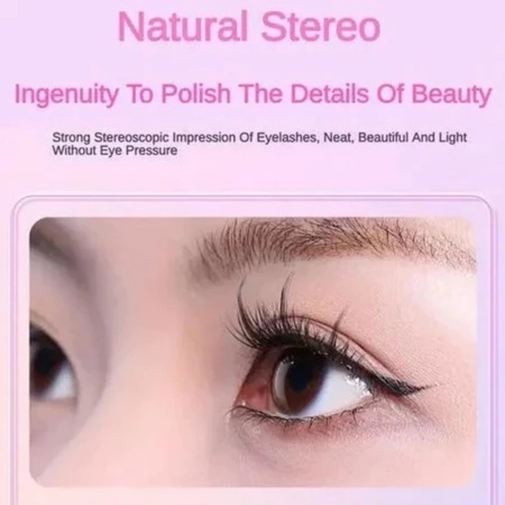 【No Need Glue】 BQI 100-120 Cluster Self-Adhesive Lashes 10-12mm Lashes ...