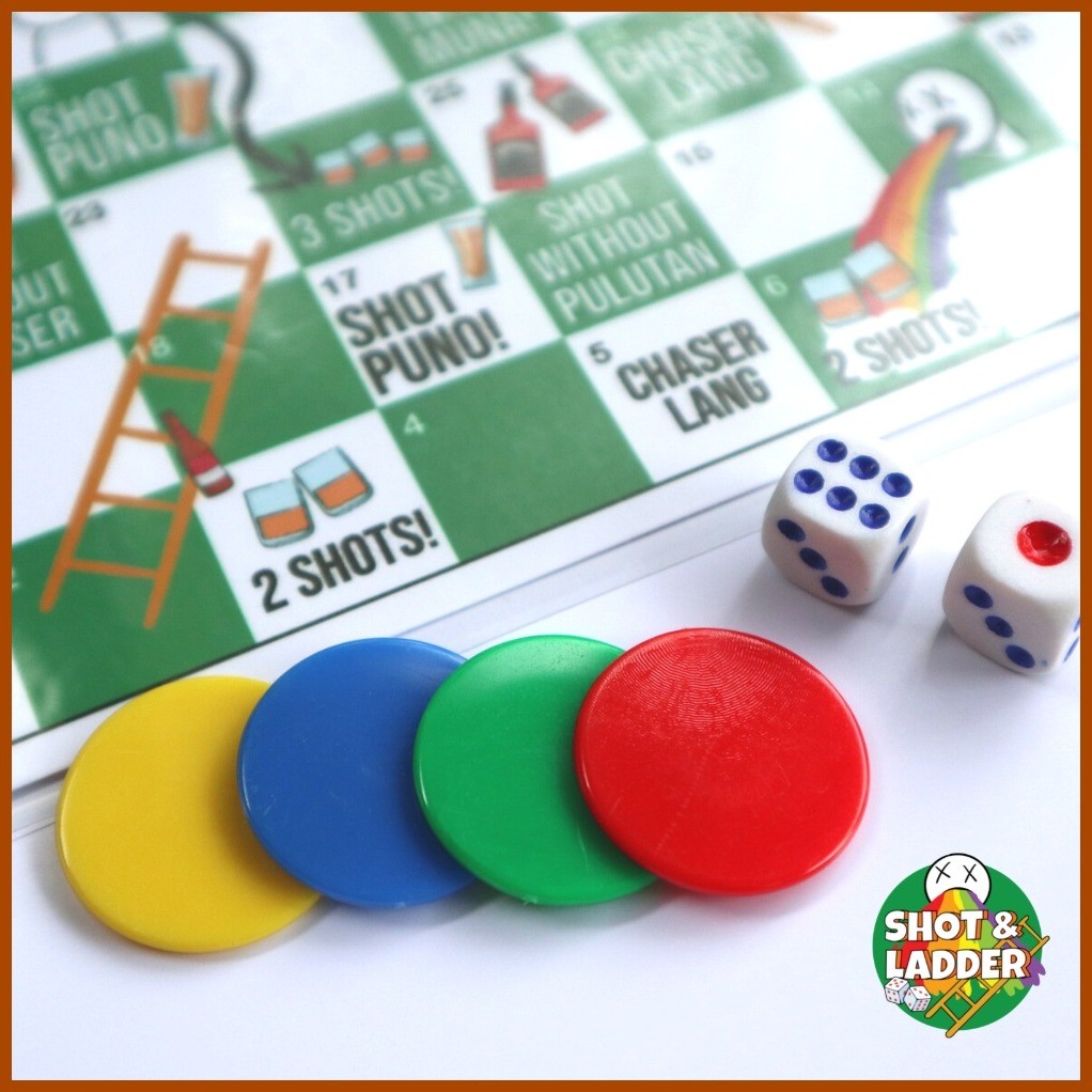 SHOT & LADDER BOARD GAME | BEST FOR INUMAN SESSION | Shopee Philippines