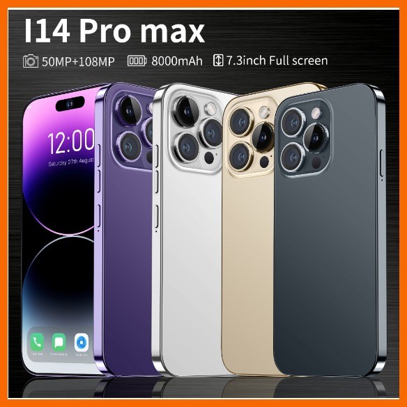 Brand New Smartphone i14 Pro Max Sale 16GB + 512TB Cellphone 5G Legal ...