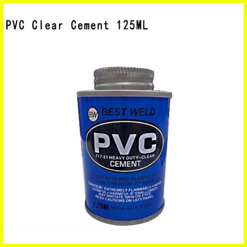 Clear PVC Pipe Cement / U-PVC Pipe Glue / PVC Solvent Cement | Shopee ...