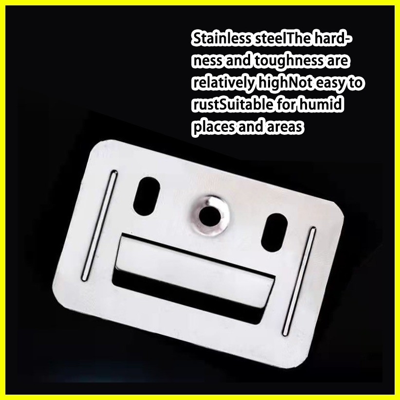 100pcs 43x32mm Wall Cladding Clip Wpc Fluted Wall Panel Clip Stainless ...