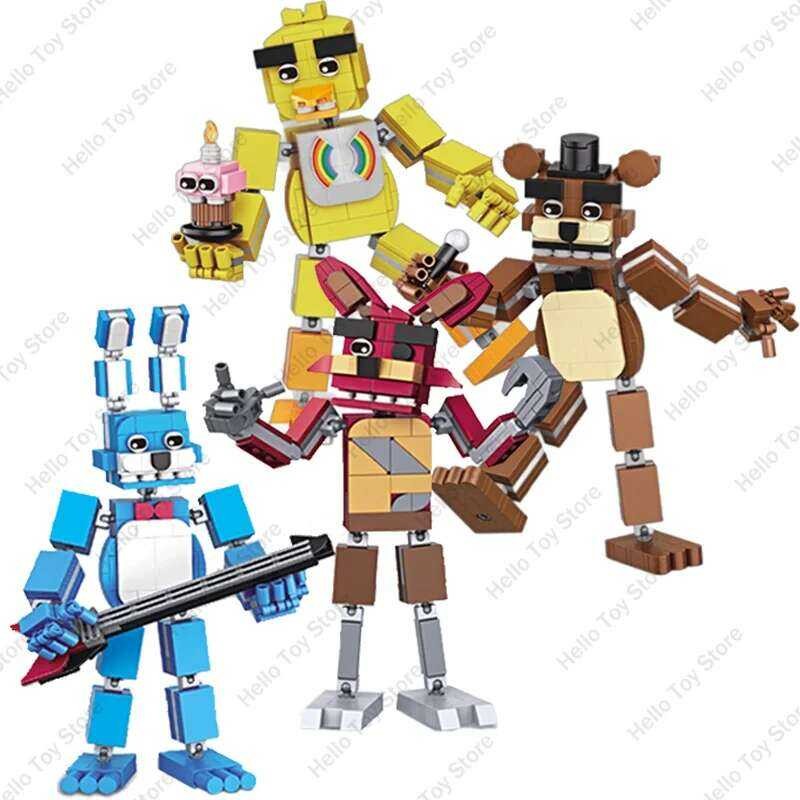Classic Hot Movie FNAF Doll FNAF Five Nights Nightmare a Foxy Golden ...
