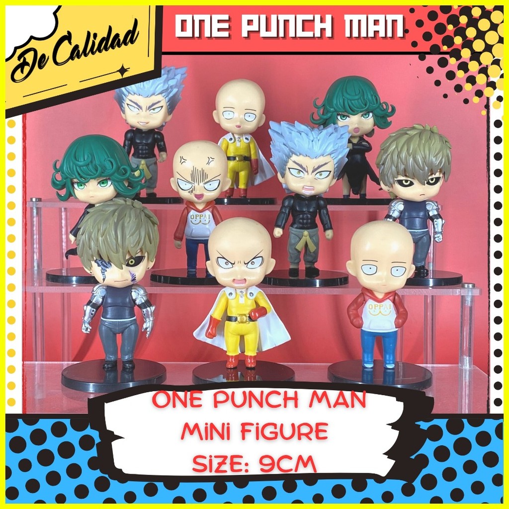 One Punch Man Saitama Genos Mini Figure | Shopee Philippines
