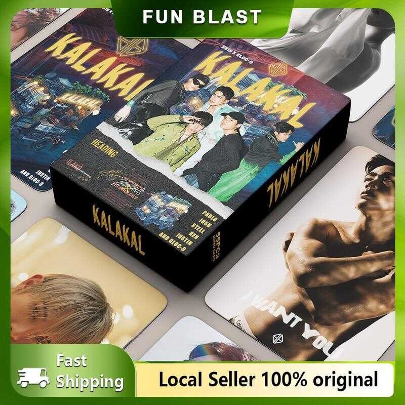 55Pcs/Box Sb19 Album Postcards KALAKAL SINGLE ALBUM LOMO Card FDA ...