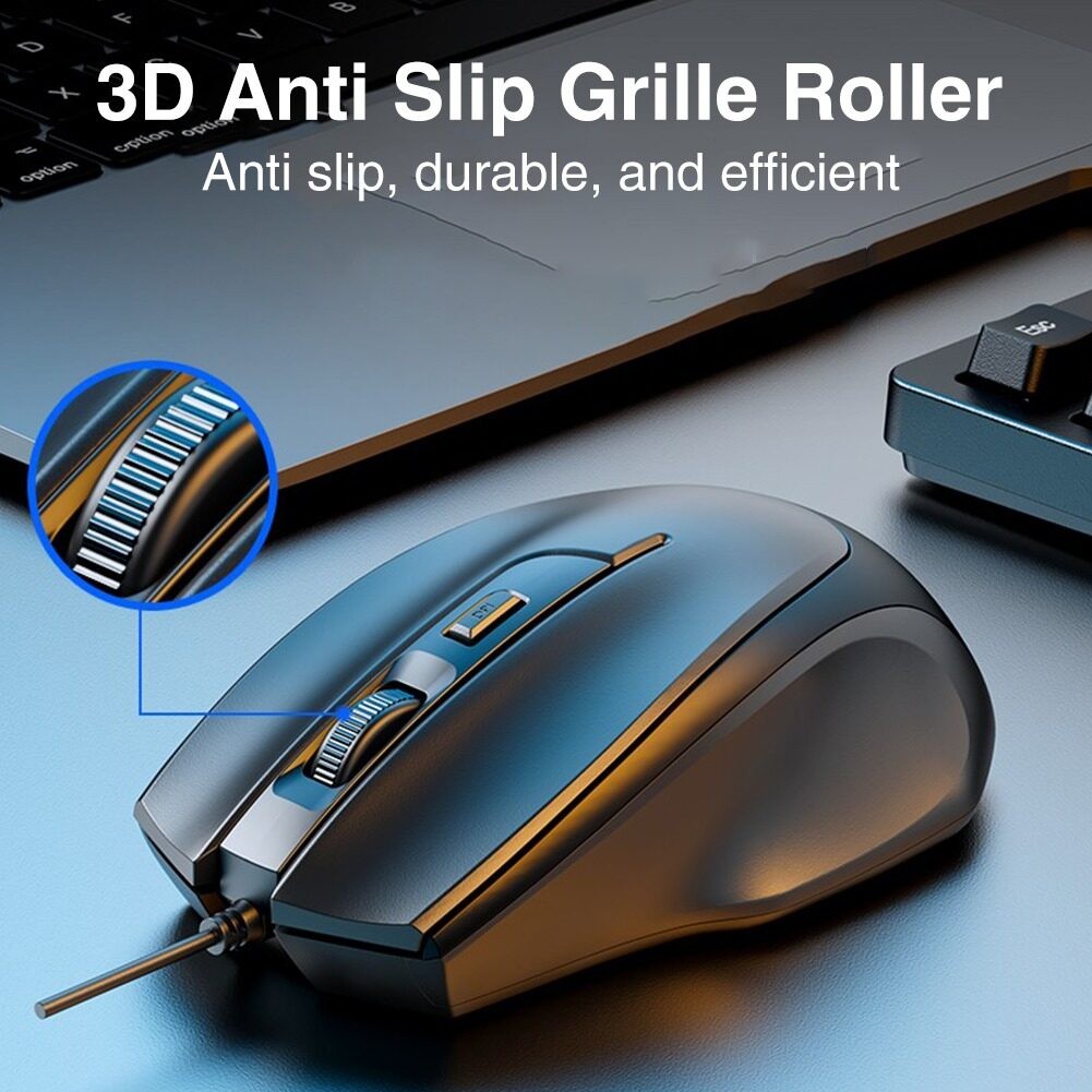 HP M150 Ergonomic USB Wired Gaming Mouse 4 Buttons Adjustable 1000-1600 ...