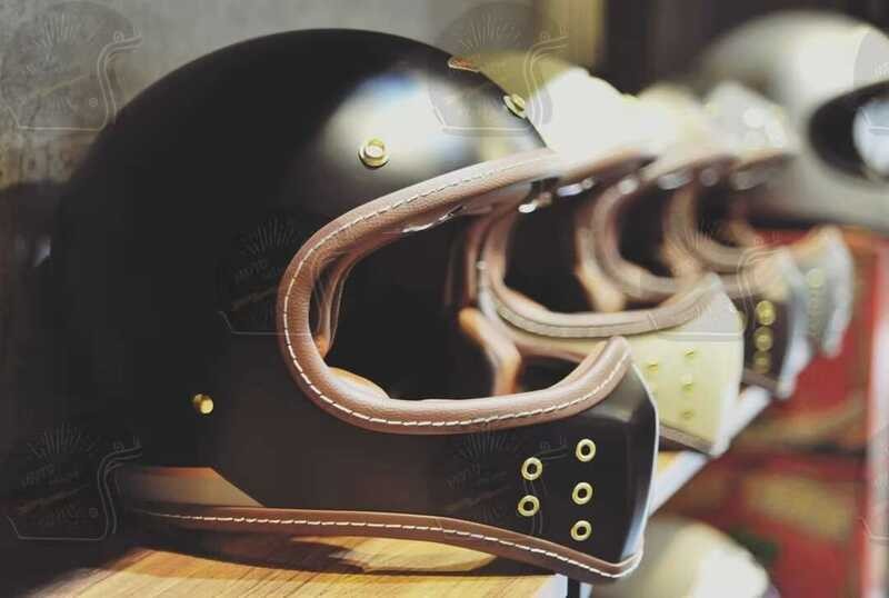 Taiwan Future Helmet Mountain Bike Helmet Full Face Helmet Harley Latte ...