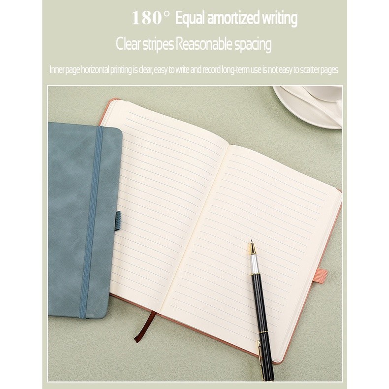 A7 Beautiful Pockets Portable Notebooks Business Stationery Thick ...