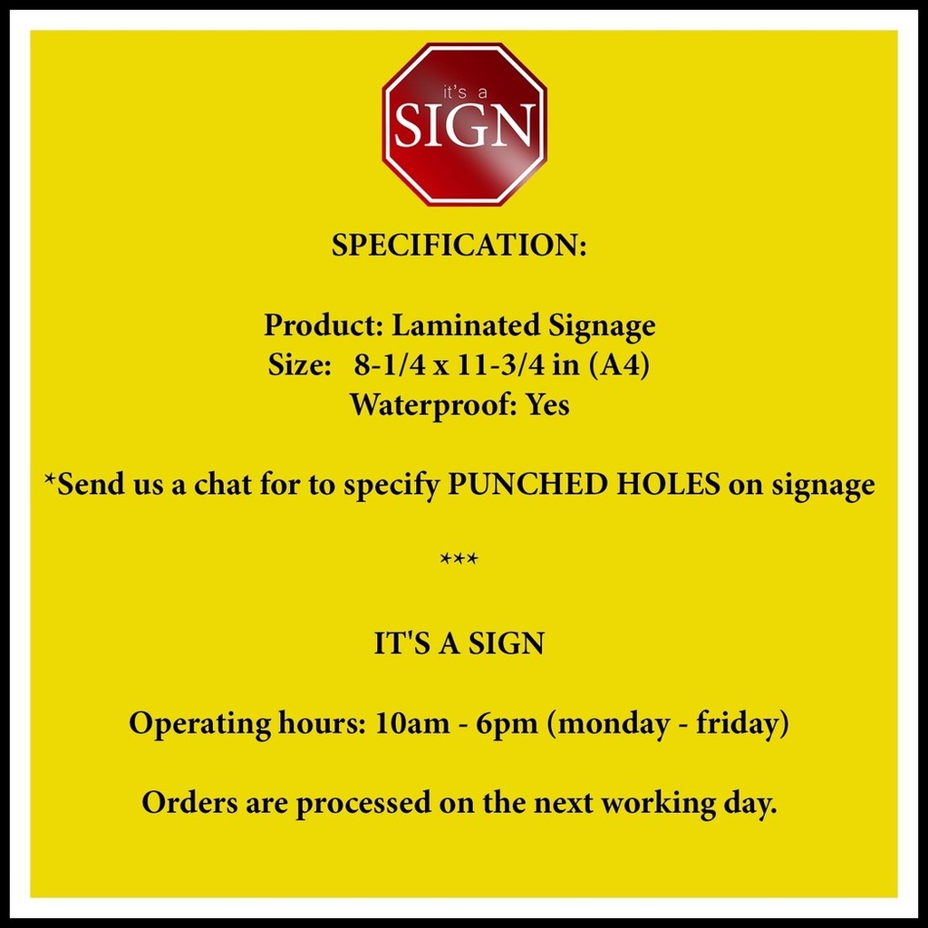 Please Close Door Gently - Yellow - Laminated Signage - A4 Size ...