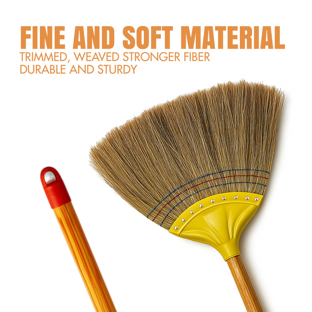 Wintop Walis Tambo 8-Nails Finger Broom – Soft Tambo Broom for Home ...