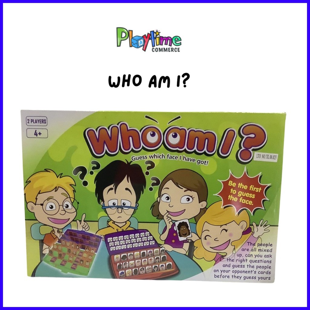 Who Am I? Board Game Guess Who Guessing Game | Shopee Philippines