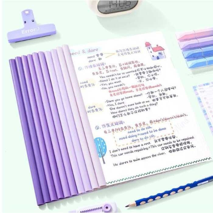 10 PIECES A4 TRANSPARENT SLIDING FOLDER | Shopee Philippines