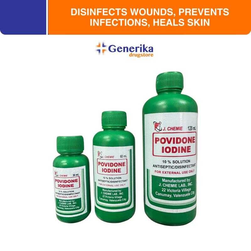 Povidone Iodine Solution For Effective Wound Care And Protection - Aid ...