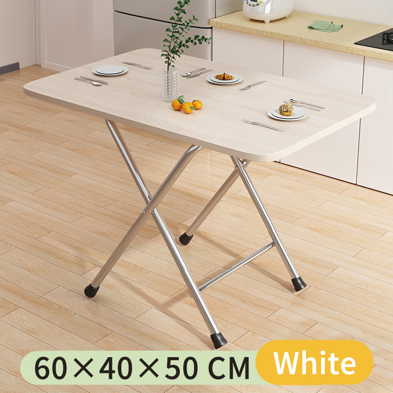 Portable Wooden Folding Table Dining Table Household Small Table ...