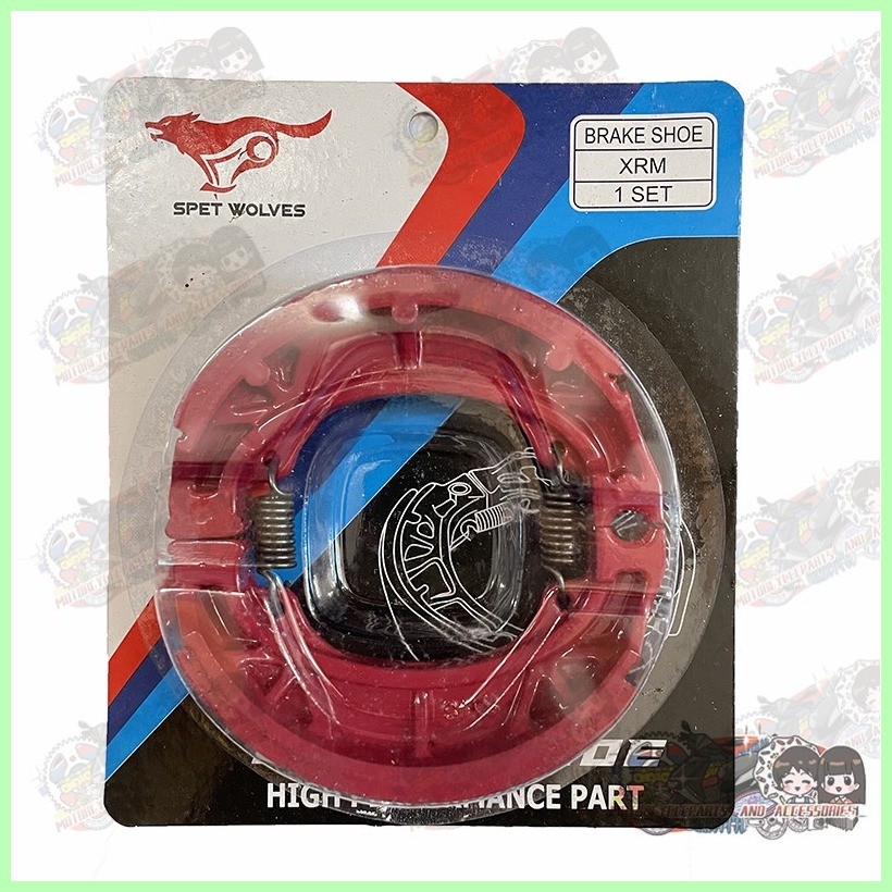 ⊡ ♞,♘,♙LJ Motorcycle brake shoe xrm, wave, smash(msk/septwolves ...