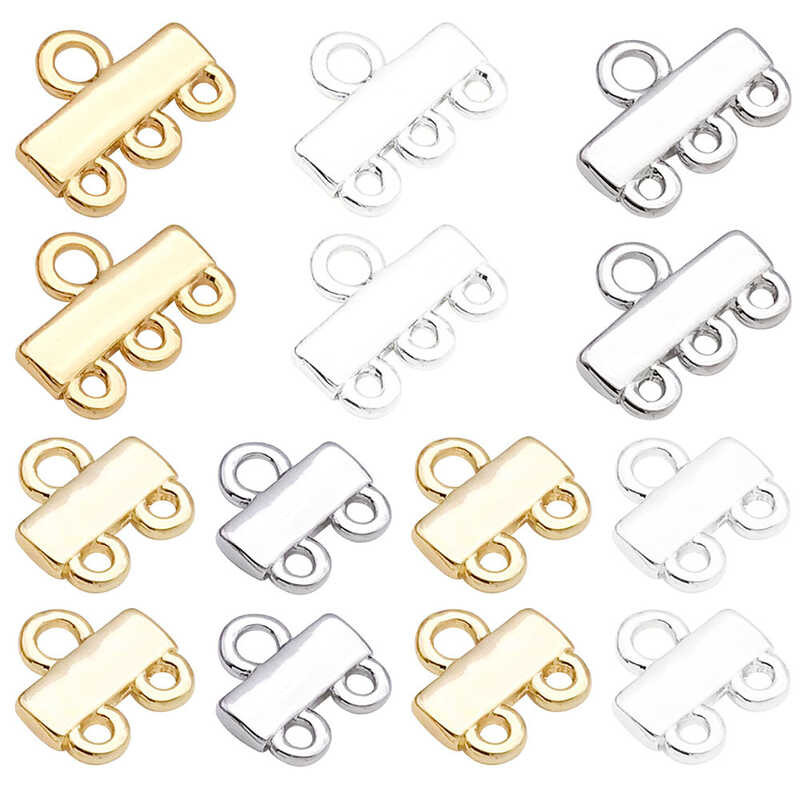 Silver Gold-Plated Thick Platinum Color Retention Simple Smooth ...