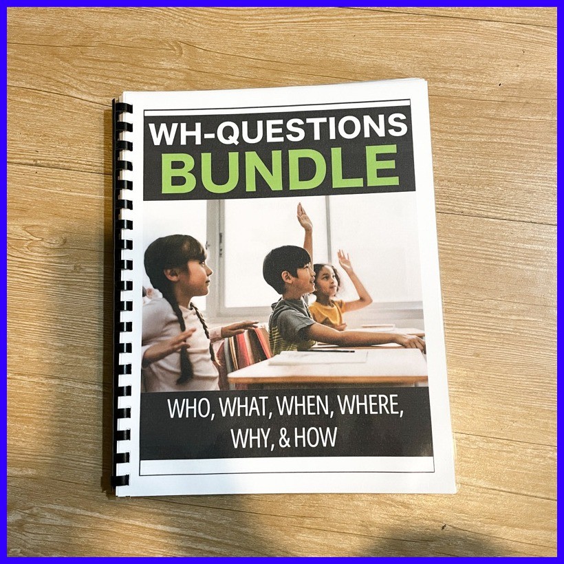 WH-Questions Bundle for Speech Therapy | Shopee Philippines