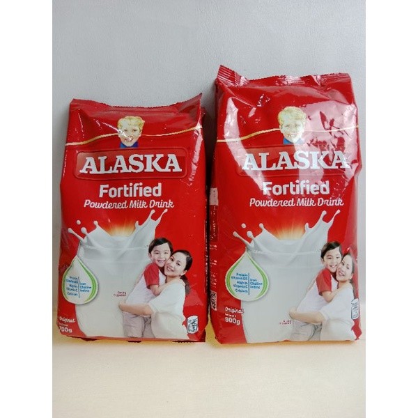 Alaska Fortified Powdered Milk Drink 700g-840g | Shopee Philippines