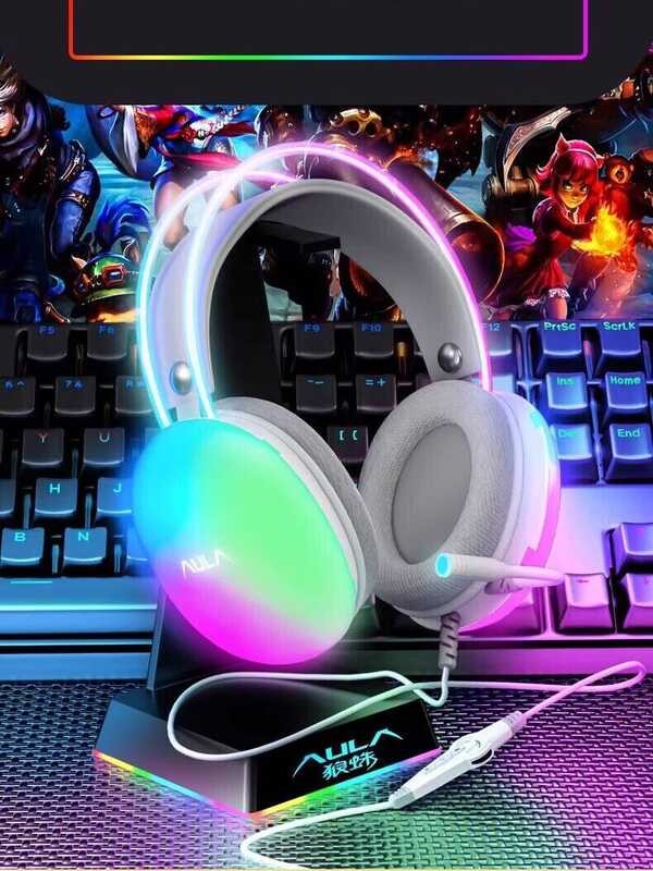 3A Wolf Spider 7.1 Channel Wired Over-Ear Headset With Microphone For ...