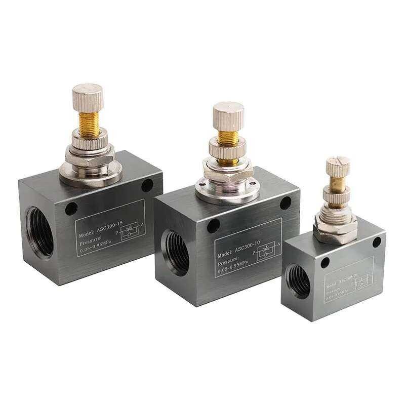 ASC Pneumatic One Way Throttle Adjustable Flow Adjustment Speed | Shopee Philippines