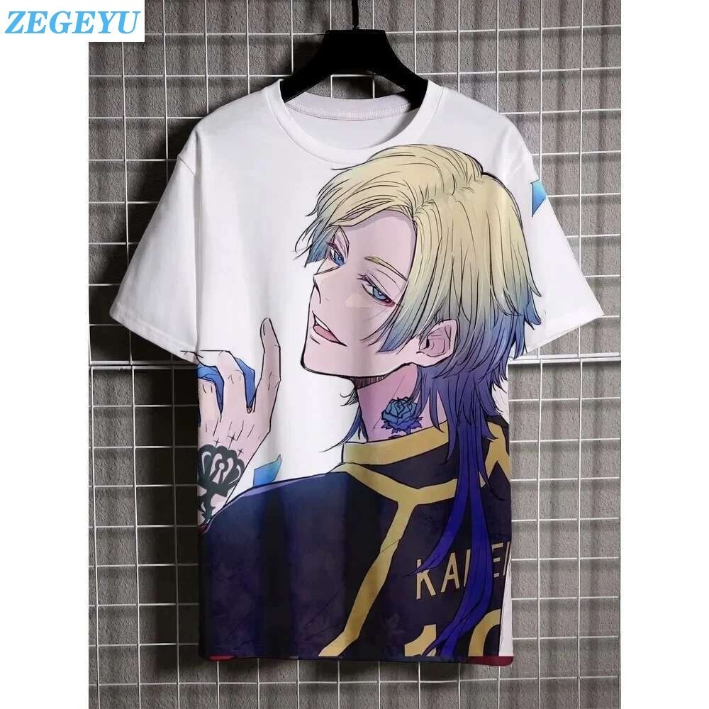 2025 New Cartoon blue lock Jersey Michael Caesar 3D printing men and ...