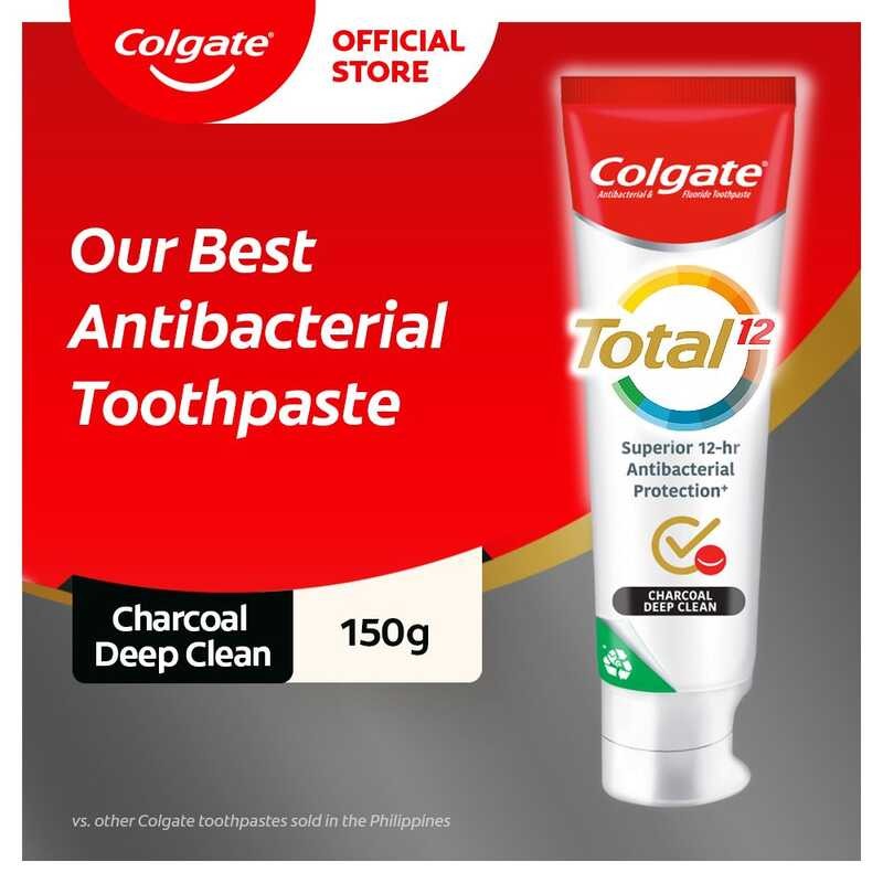 Colgate Total 12 Charcoal Deep Clean Multi- Toothpaste 150G | Shopee ...