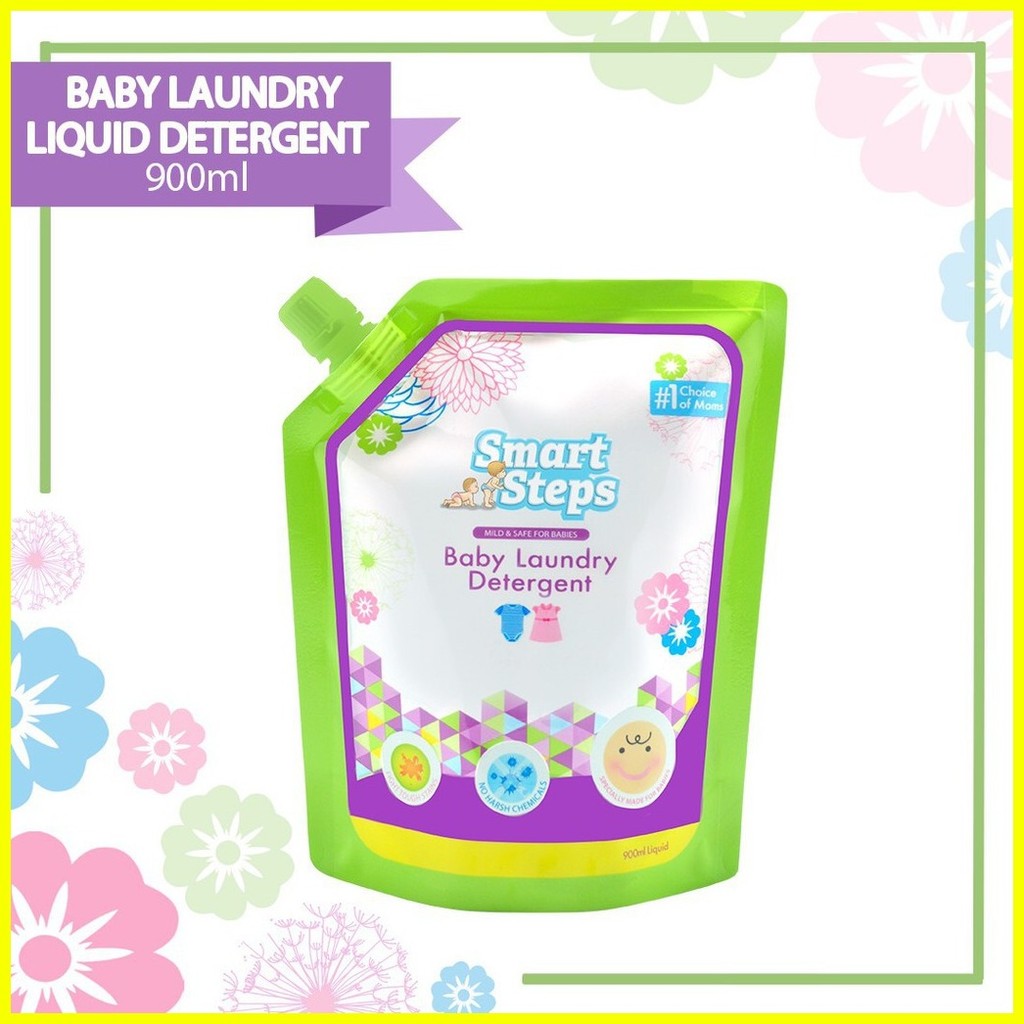 Smart Steps Baby Laundry Liquid Detergent 900ml | Shopee Philippines