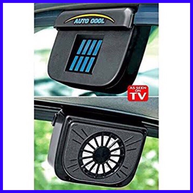 YQ Auto Cool Solar Powered Car Ventilation System Solar Car cooling fan ...